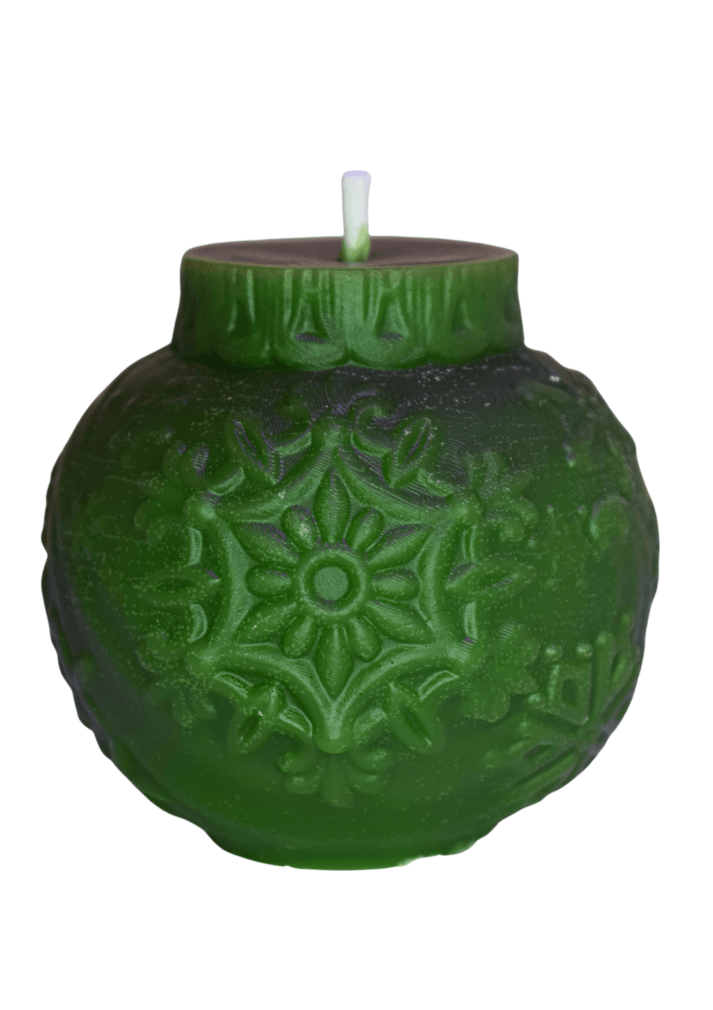 Bičių Vaško žvakė Kalėdinis Burbulas MINI, Estezi, 8 Cm | Estezi.lt